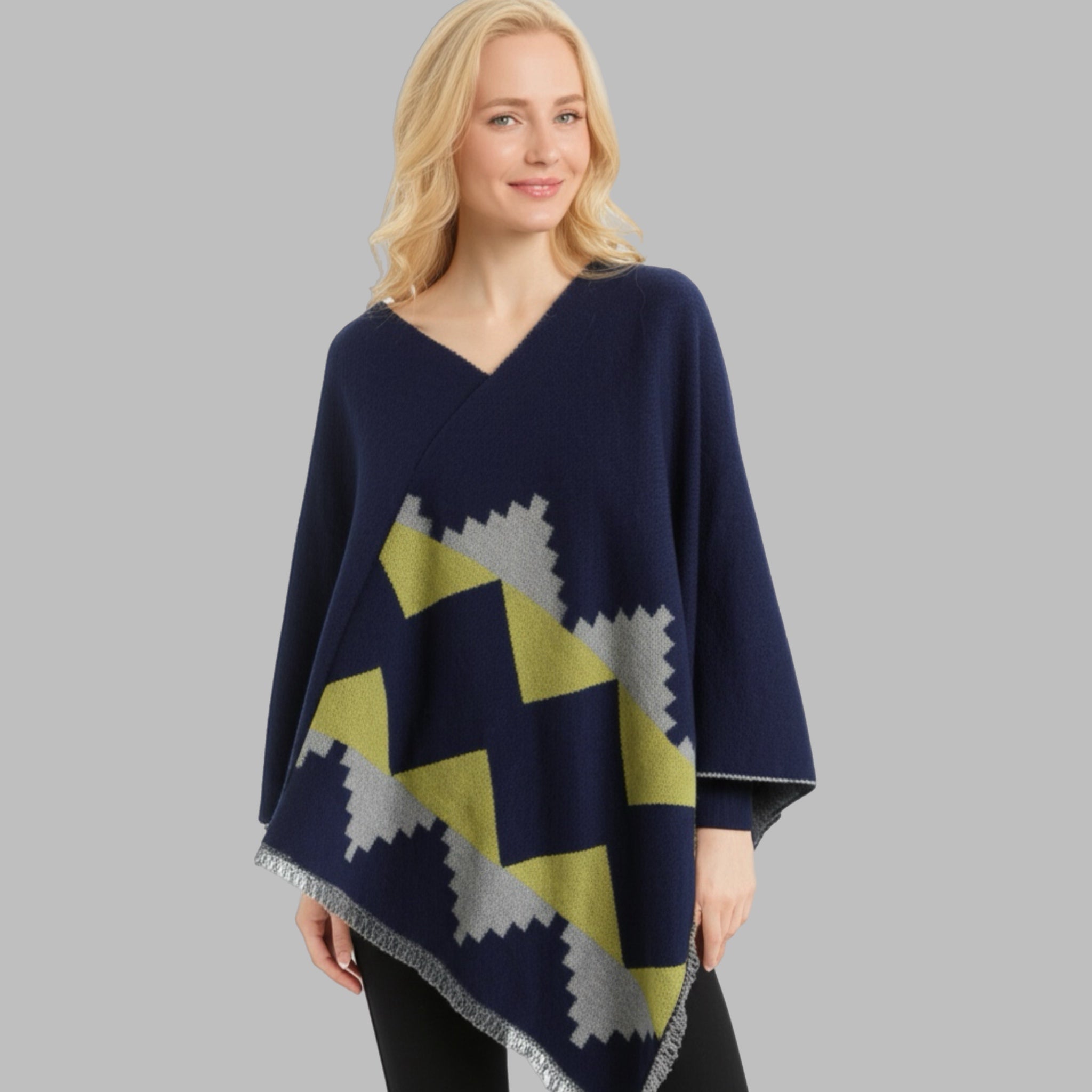 Winter Warm Poncho - Free Size, Ideal for Cold Seasons – MK LANE Kaftans